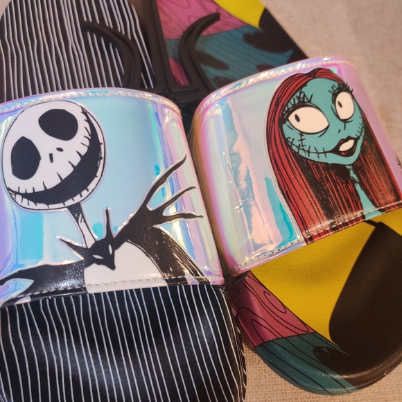 Disney | Shoes | The Nightmare Before Christmas Womens Size 9 Slides ...